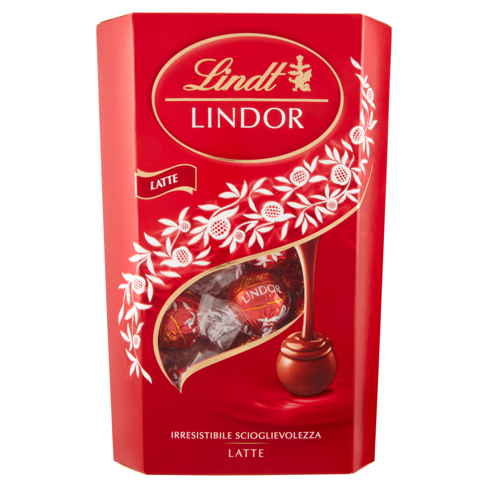 Lindt Cioccolatini Lindor Cioccolato al latte Scatola 337 g | Carrefour