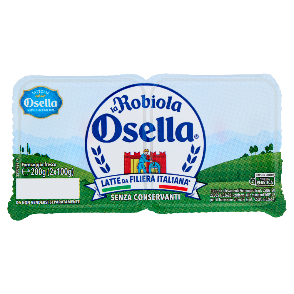 Fattorie Osella Robiola Osella 2 x 100 g | Carrefour