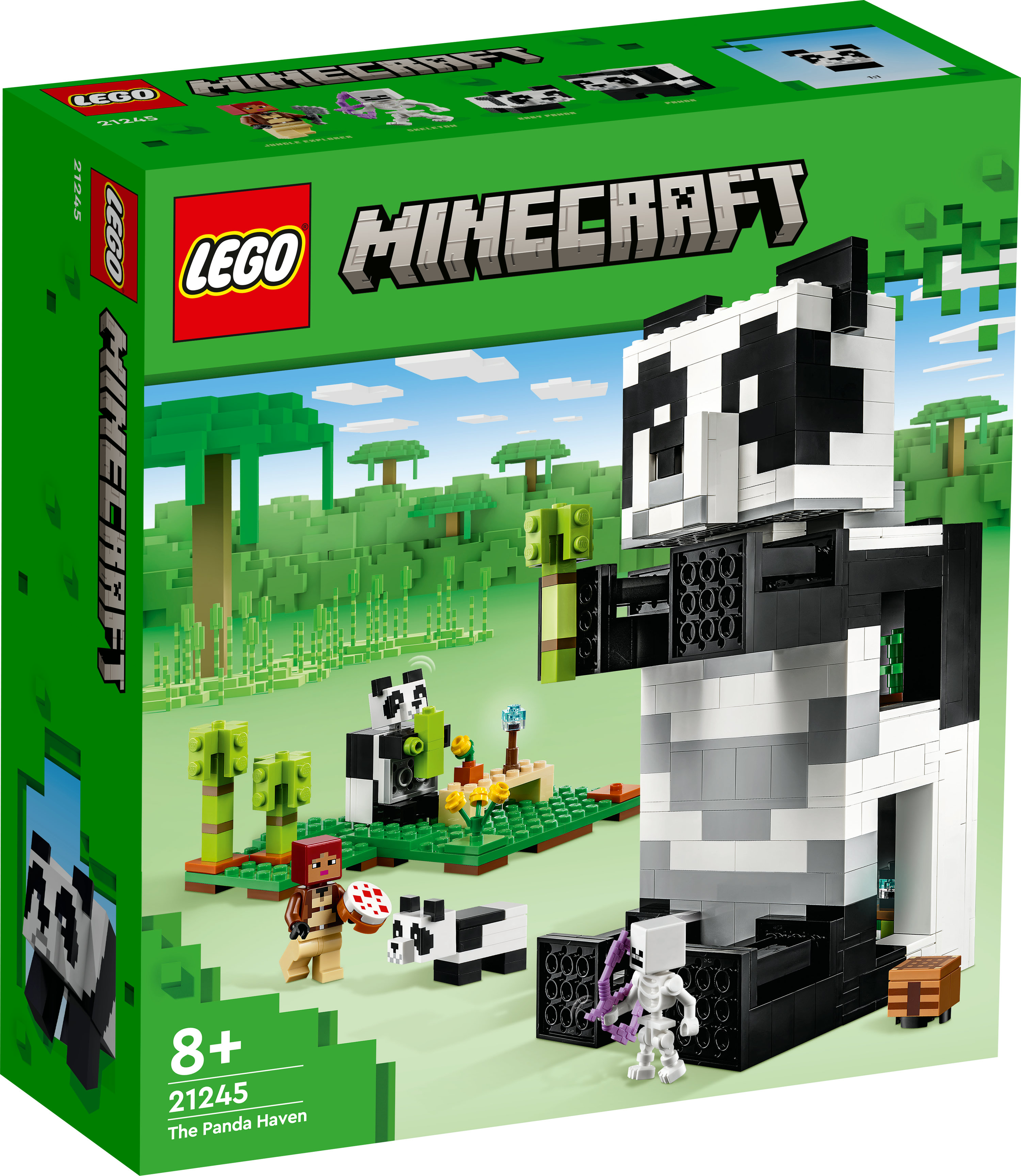 LEGO Minecraft Il rifugio del panda | Carrefour