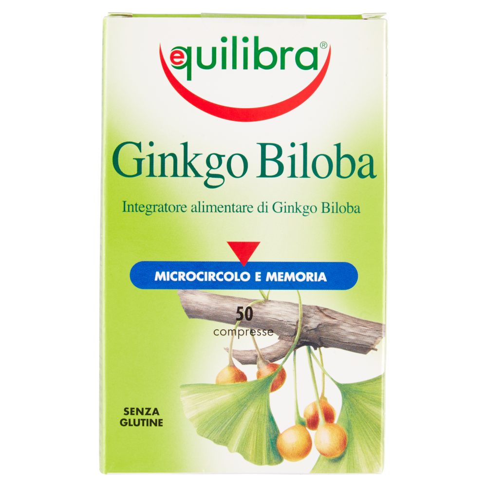 equilibra Ginkgo Biloba 50 compresse 20 g | Carrefour
