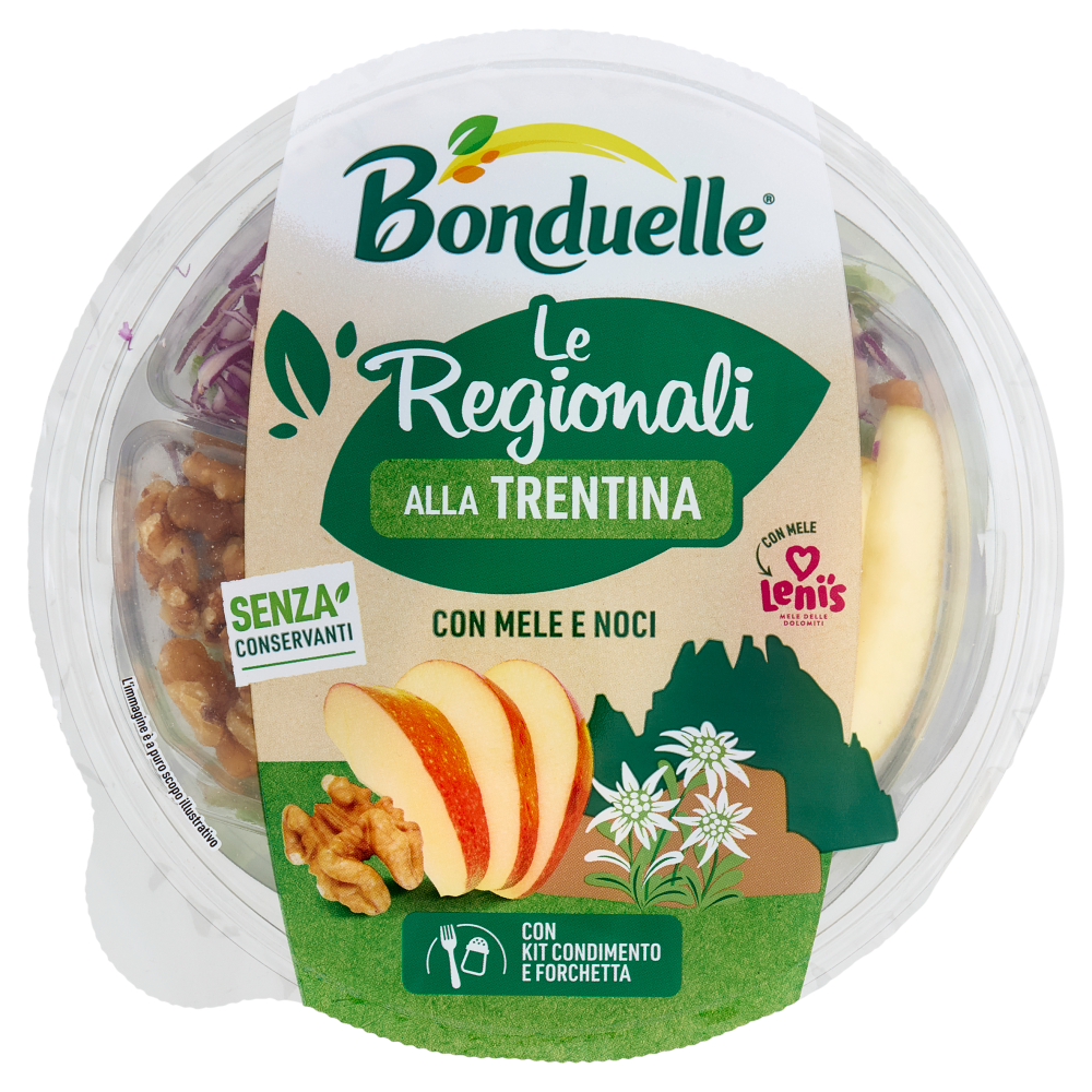 Bonduelle Le Regionali alla Trentina con Mele e Noci 130 g | Carrefour