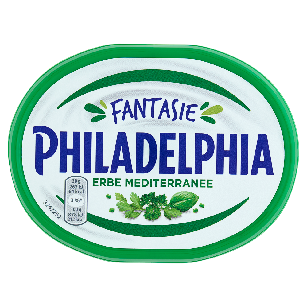 Philadelphia formaggio fresco spalmabile con Erbe Mediterranee - 150 g ...