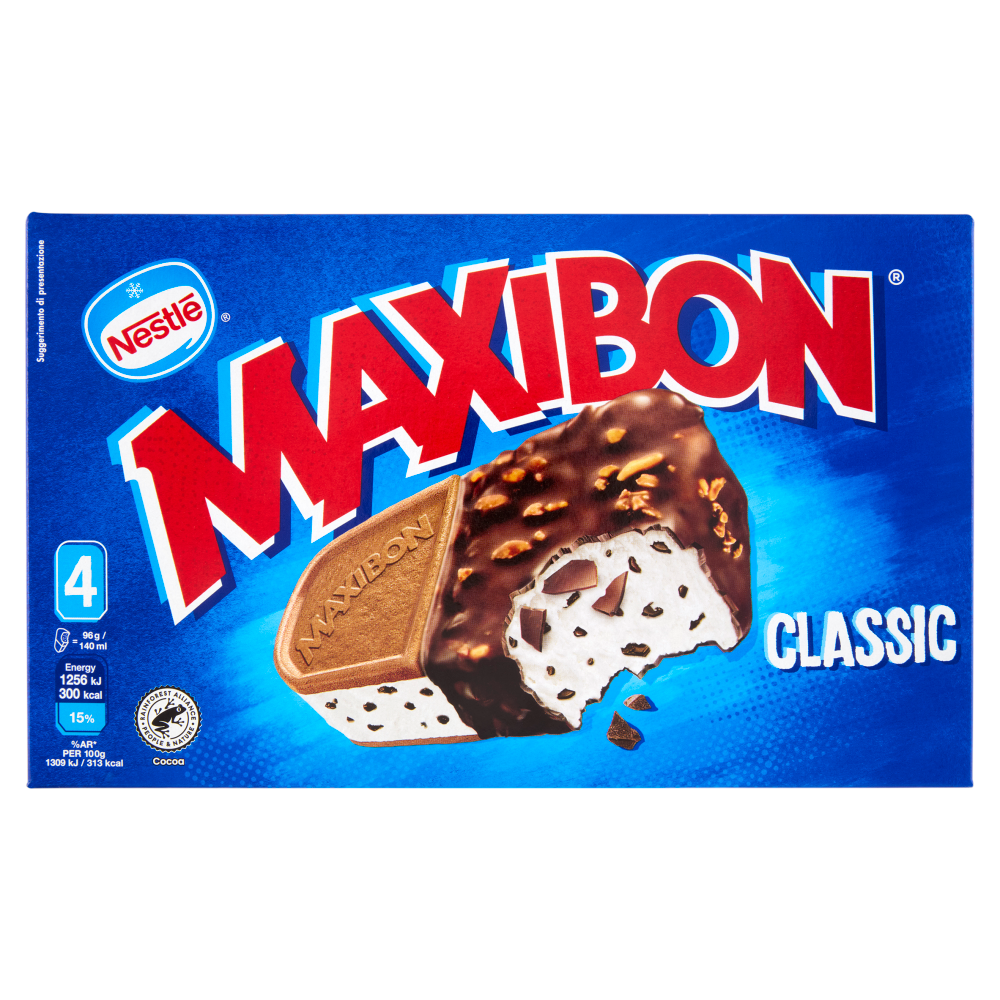 NESTLÉ Maxibon Classic 4 x 96 g | Carrefour