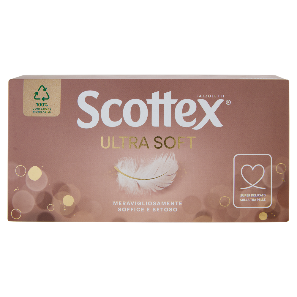 Scottex Ultra Soft Fazzoletti 80 pz | Carrefour