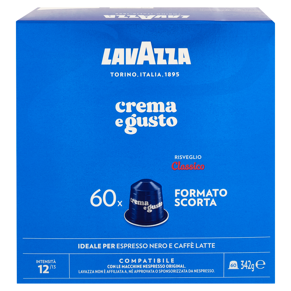 Lavazza crema e gusto Classico Compatibile con Nespresso Original 60 ...