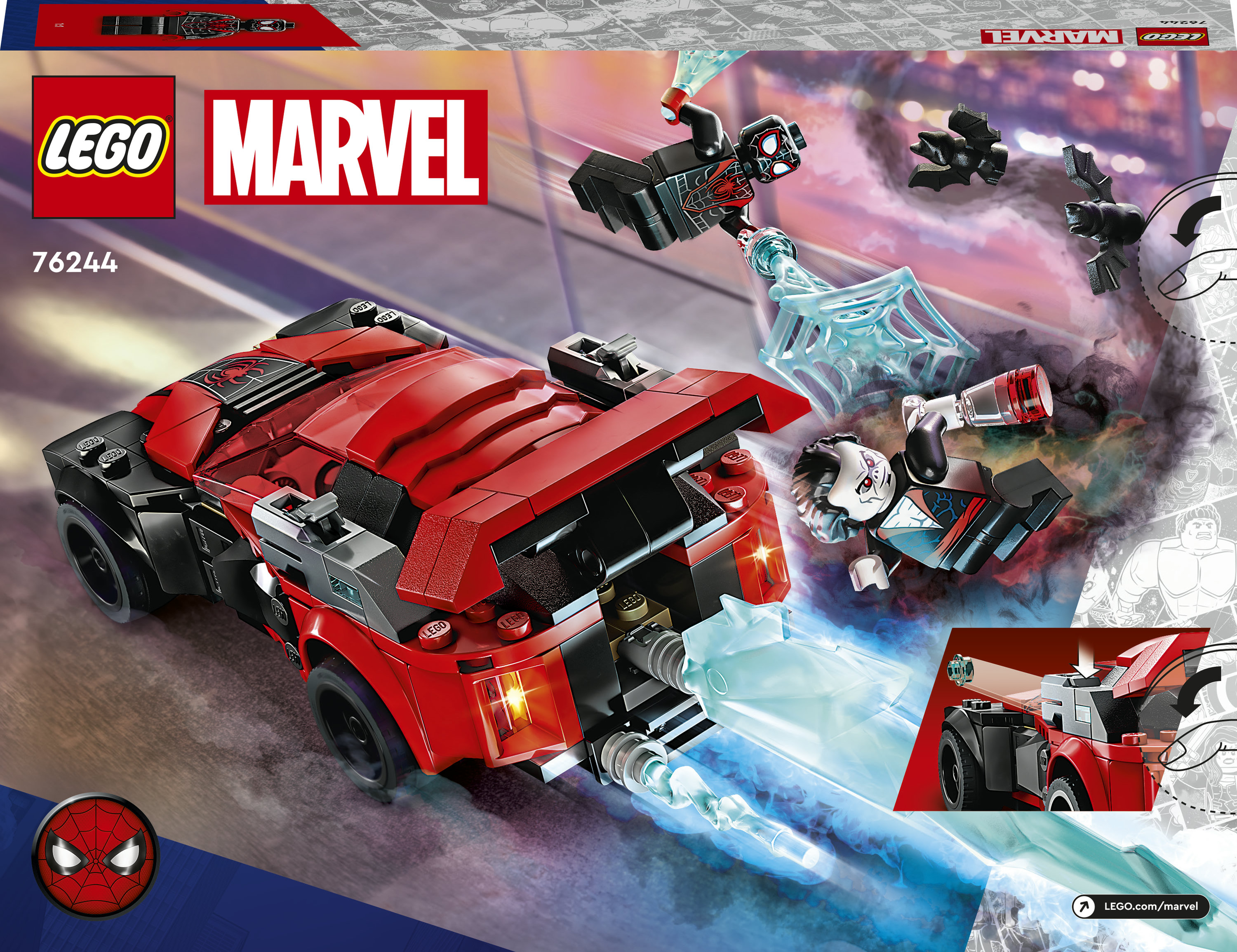 LEGO Marvel Super Heroes Miles Morales vs. Morbius | Carrefour