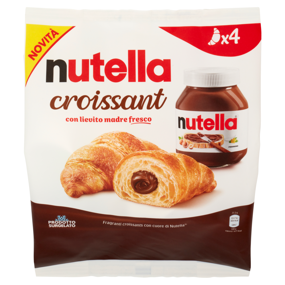 nutella croissant 4 pezzi 340 g | Carrefour