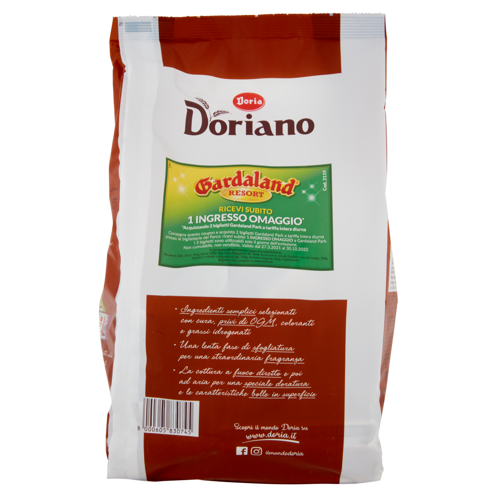 Doria Doriano Integrale - sacco 700g Gardaland | Carrefour