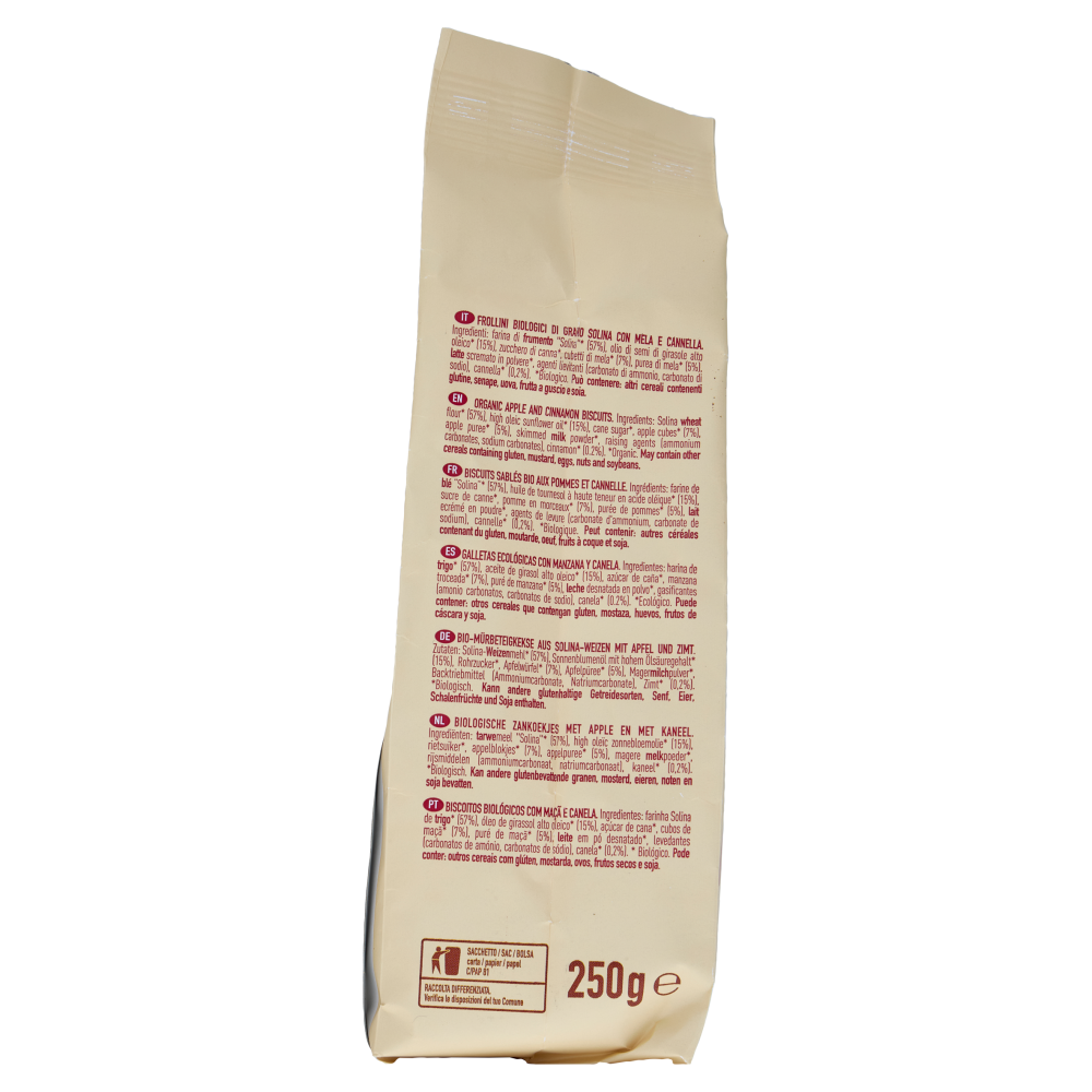 alce nero Frollini Mela e Cannella 250 g | Carrefour