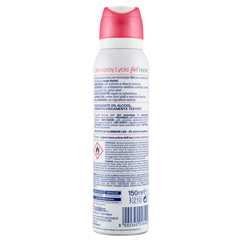 Lycia feel Fresh deo spray Fiori di Ciliegio 150 ml | Carrefour