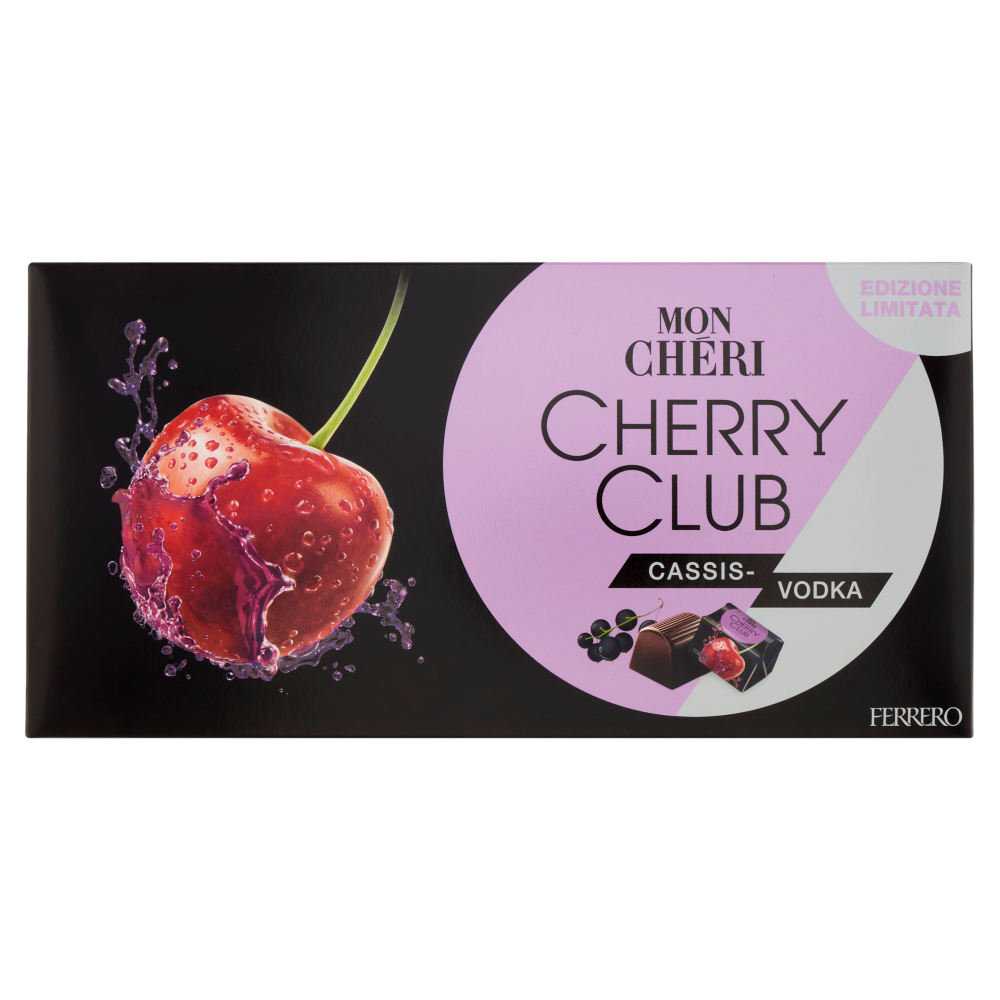Mon Chéri Cherry Club Cassis-Vodka 15 pezzi 157 g | Carrefour