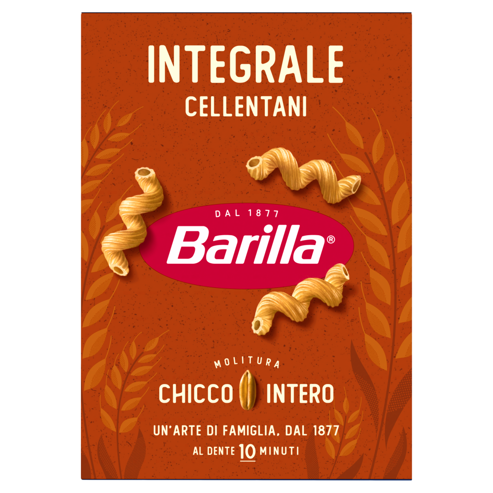 Barilla Pasta Integrale Cellentani 100% grano italiano 500 g | Carrefour