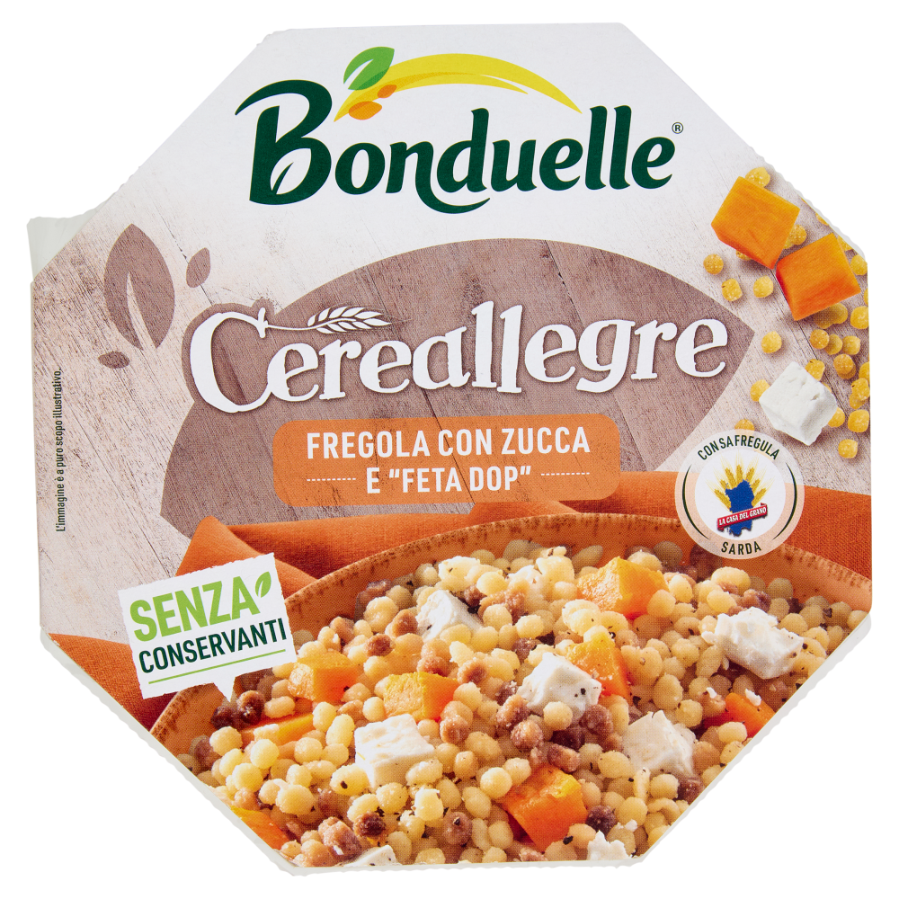 Bonduelle Cereallegre Fregola zucca & "Feta DOP" 200 g | Carrefour