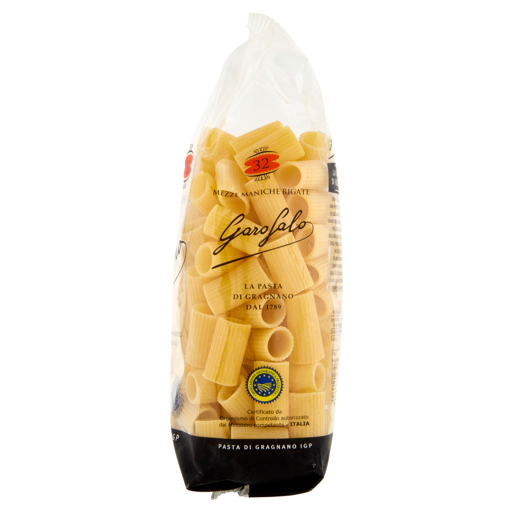 Garofalo Mezze Maniche Rigate 32 Pasta di Gragnano IGP 500 g | Carrefour