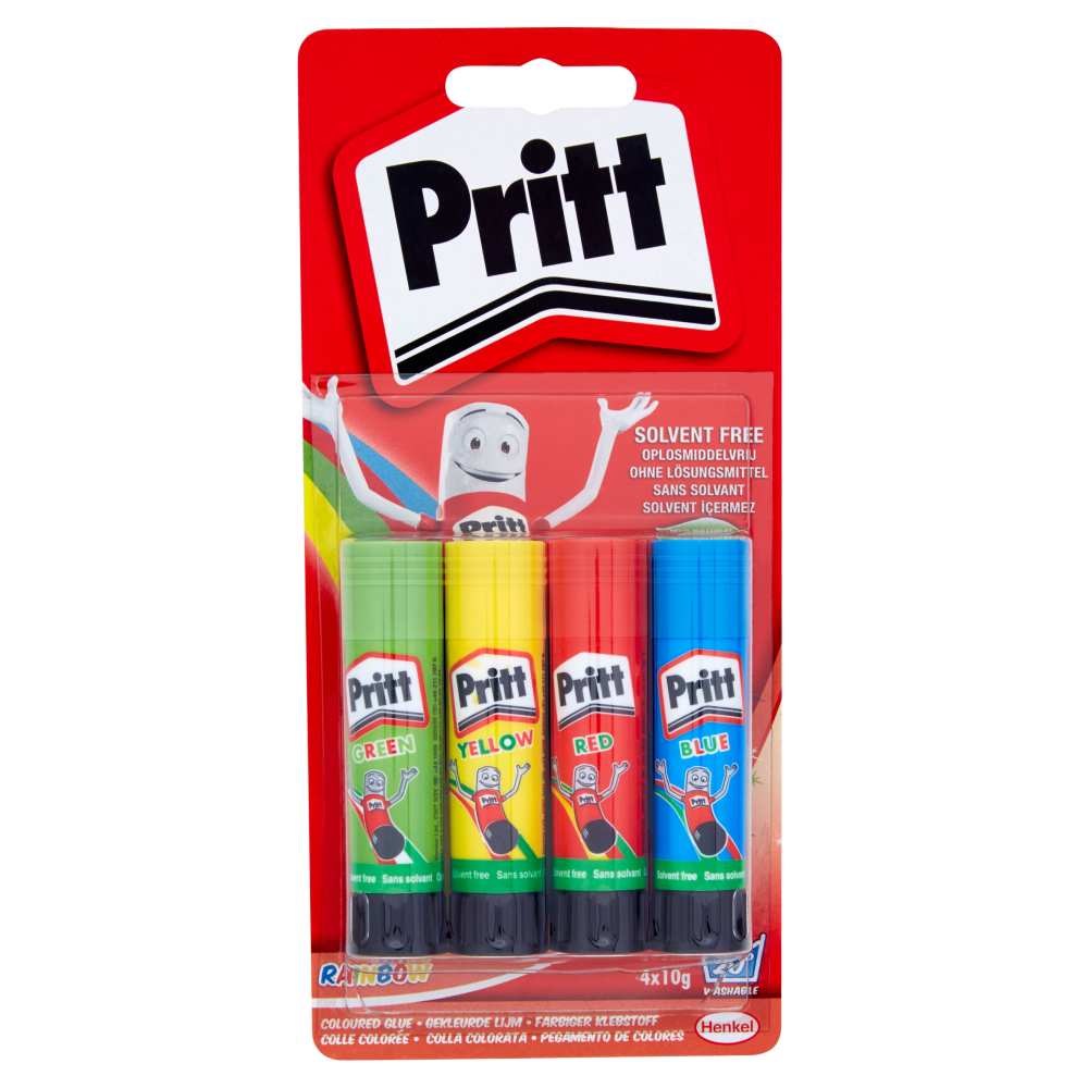 PRITT colla Colorata Stick fun colors 4 x 10 g | Carrefour