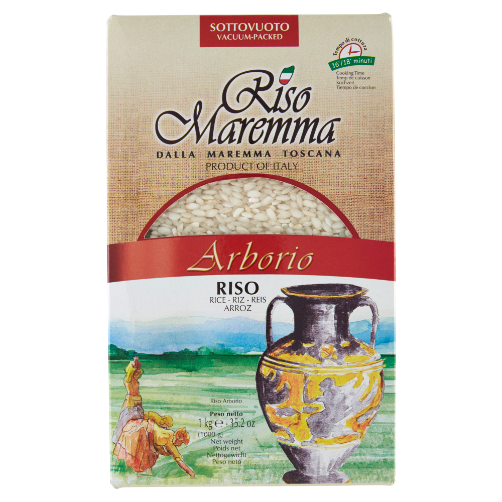 Riso Maremma Riso Arborio 1 kg | Carrefour