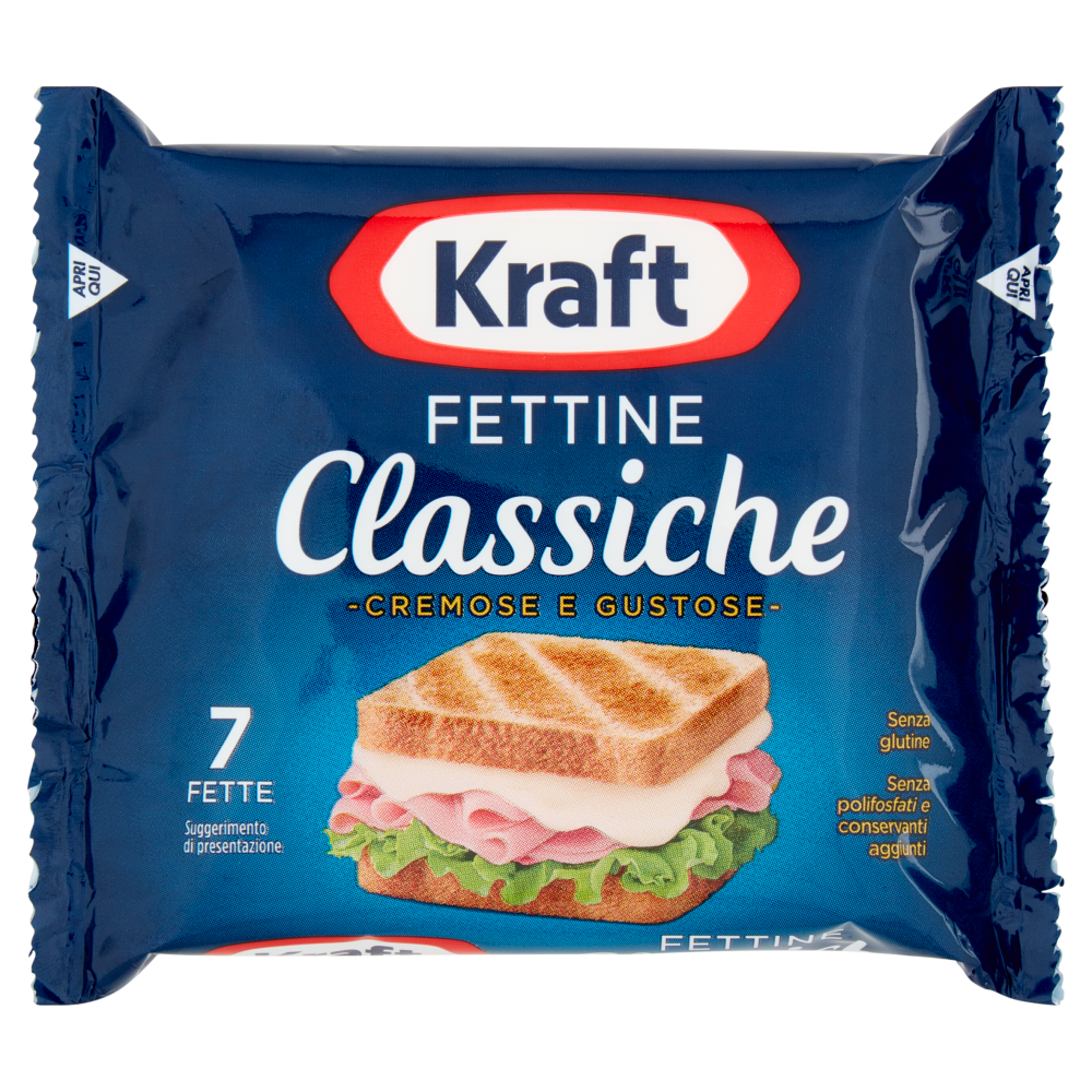 Kraft Fettine Classiche 7 Fette 175 g | Carrefour