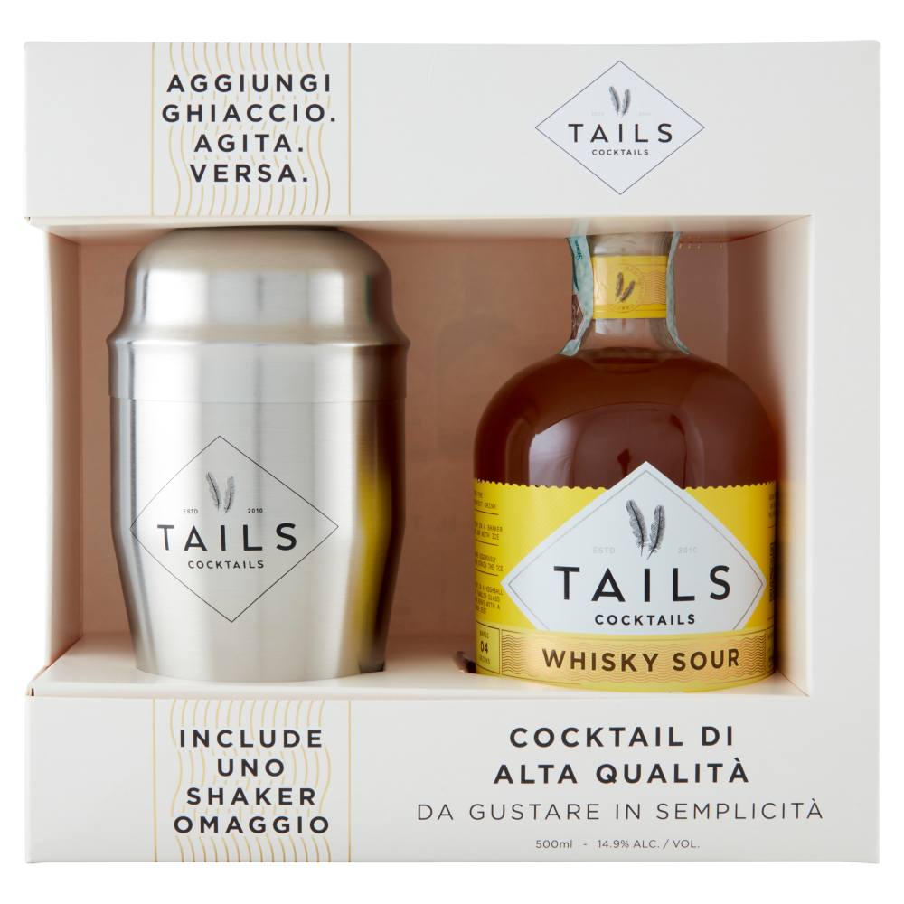 Tails Cocktails Set Shaker Whisky Sour 500 ml | Carrefour