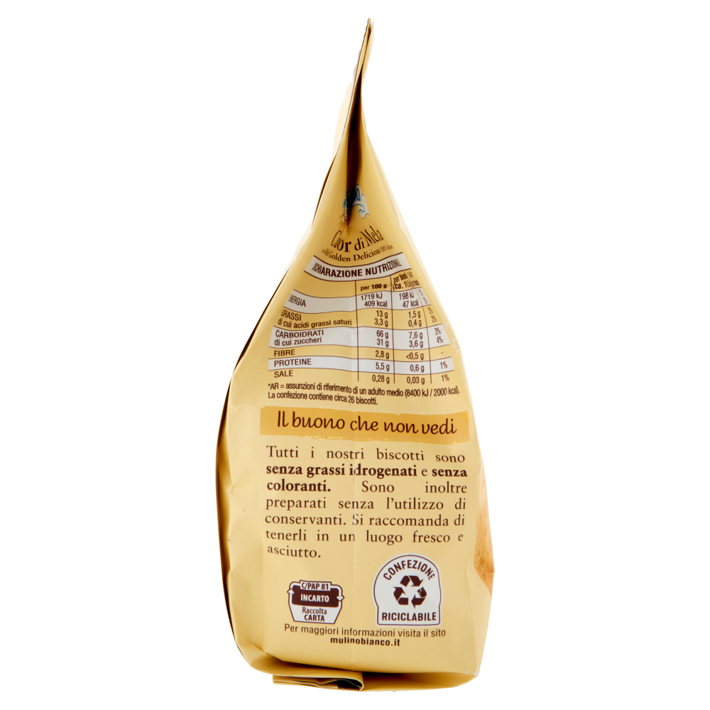 Mulino Bianco Cuor di Mela Biscotti con Mele 100% Italiane 300g | Carrefour