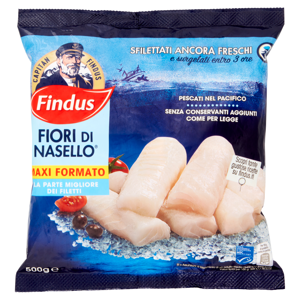 Capitan Findus Fiori di Nasello 500 g | Carrefour