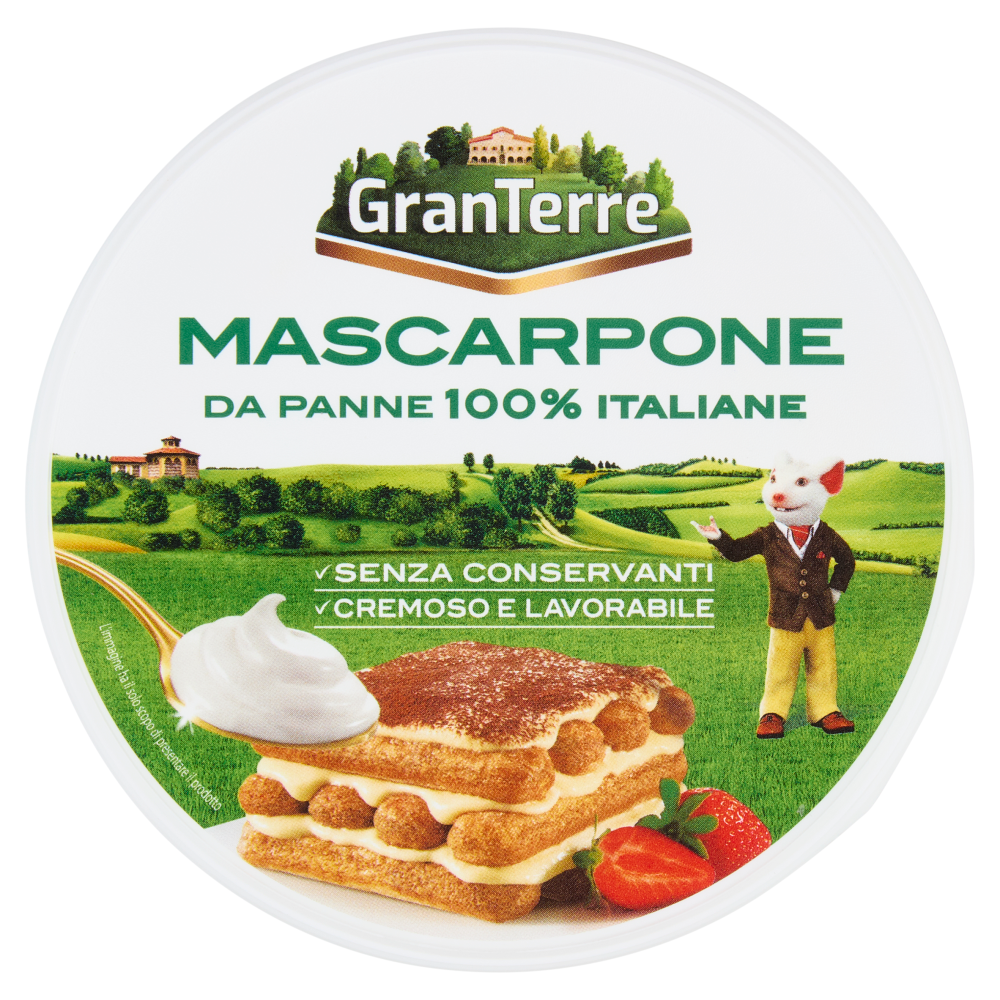 GranTerre Mascarpone 250 g | Carrefour