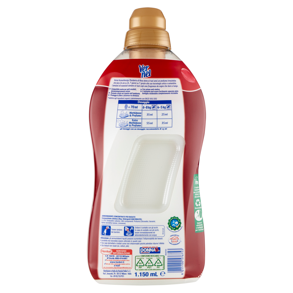 VERNEL Concentrato Aromatherapy Desiderio di Rosa 1,15L | Carrefour