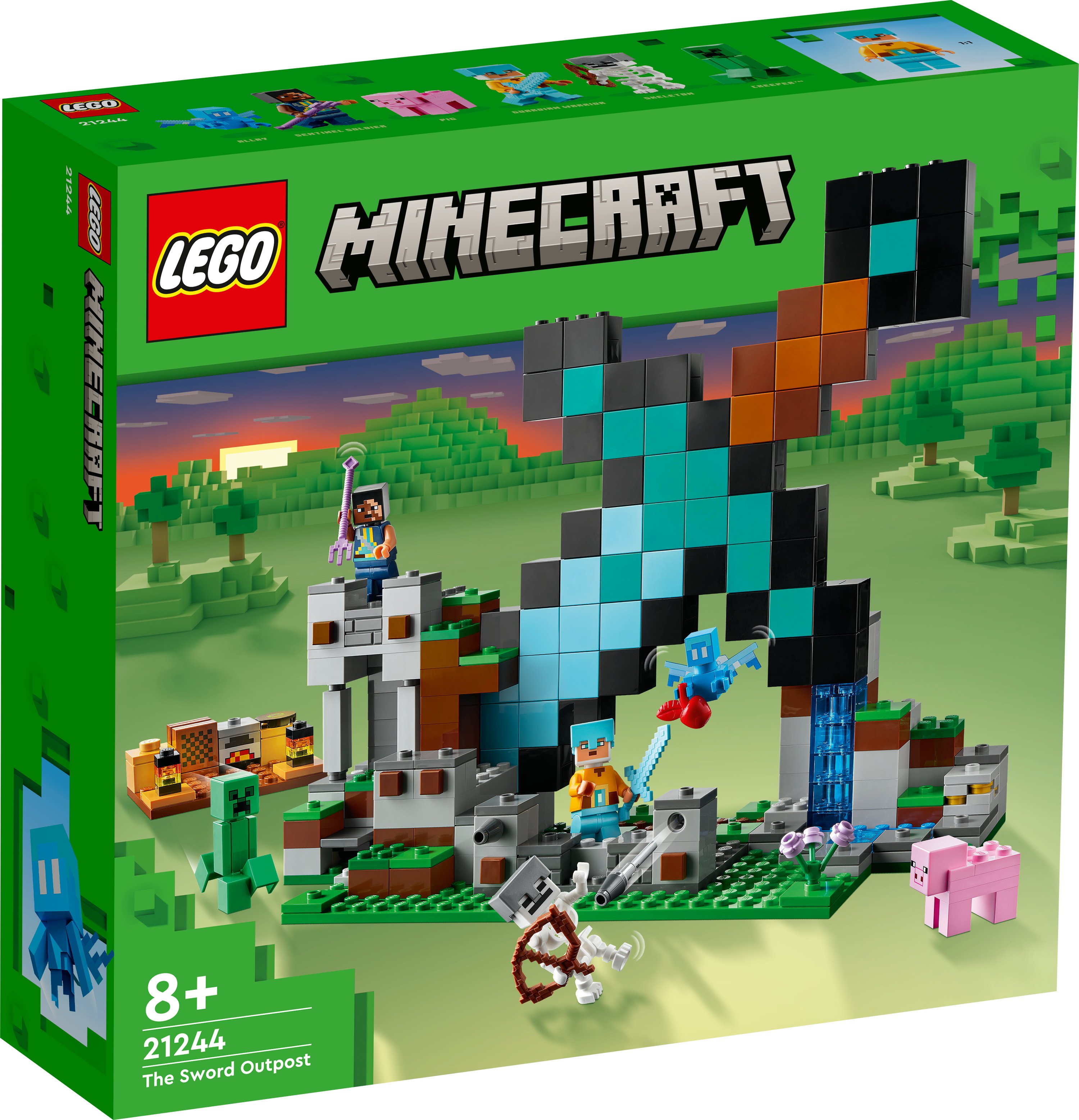 LEGO Minecraft L’avamposto della spada | Carrefour