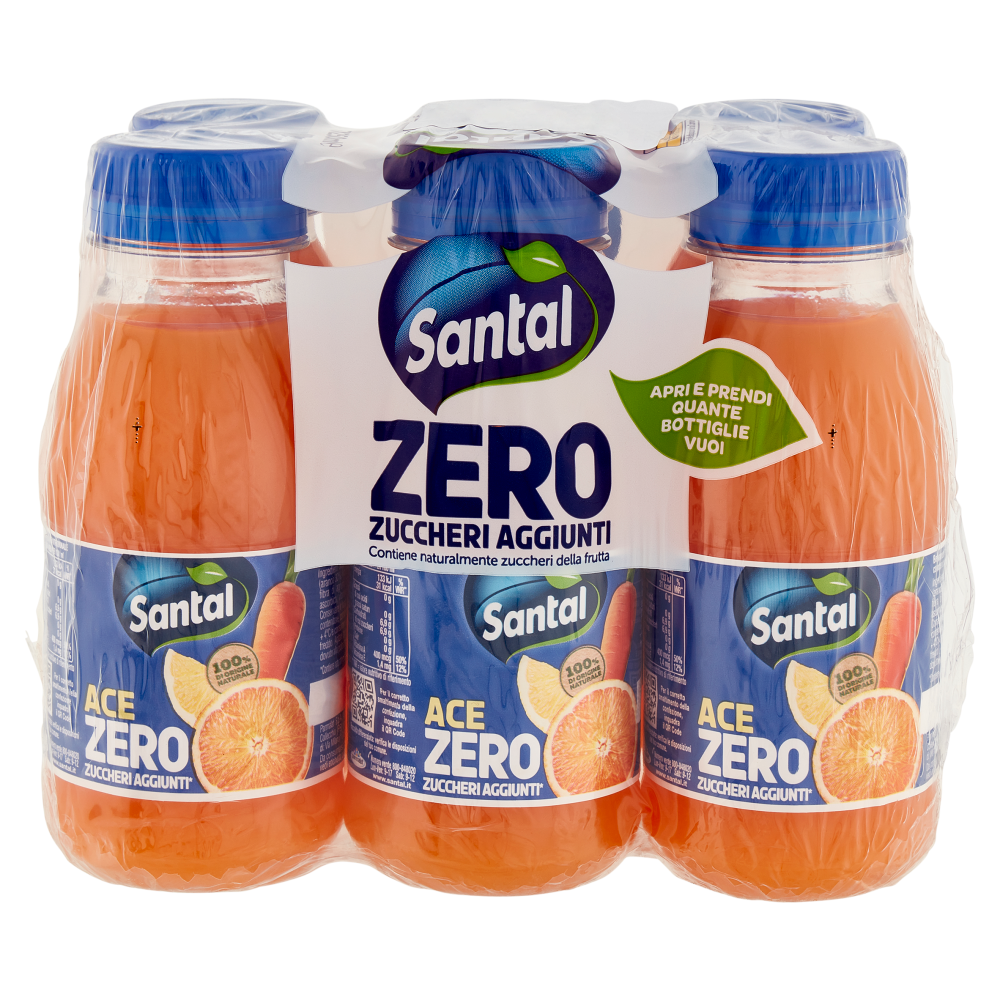 Santal ACE Zero Zuccheri Aggiunti 6 x 250 ml | Carrefour