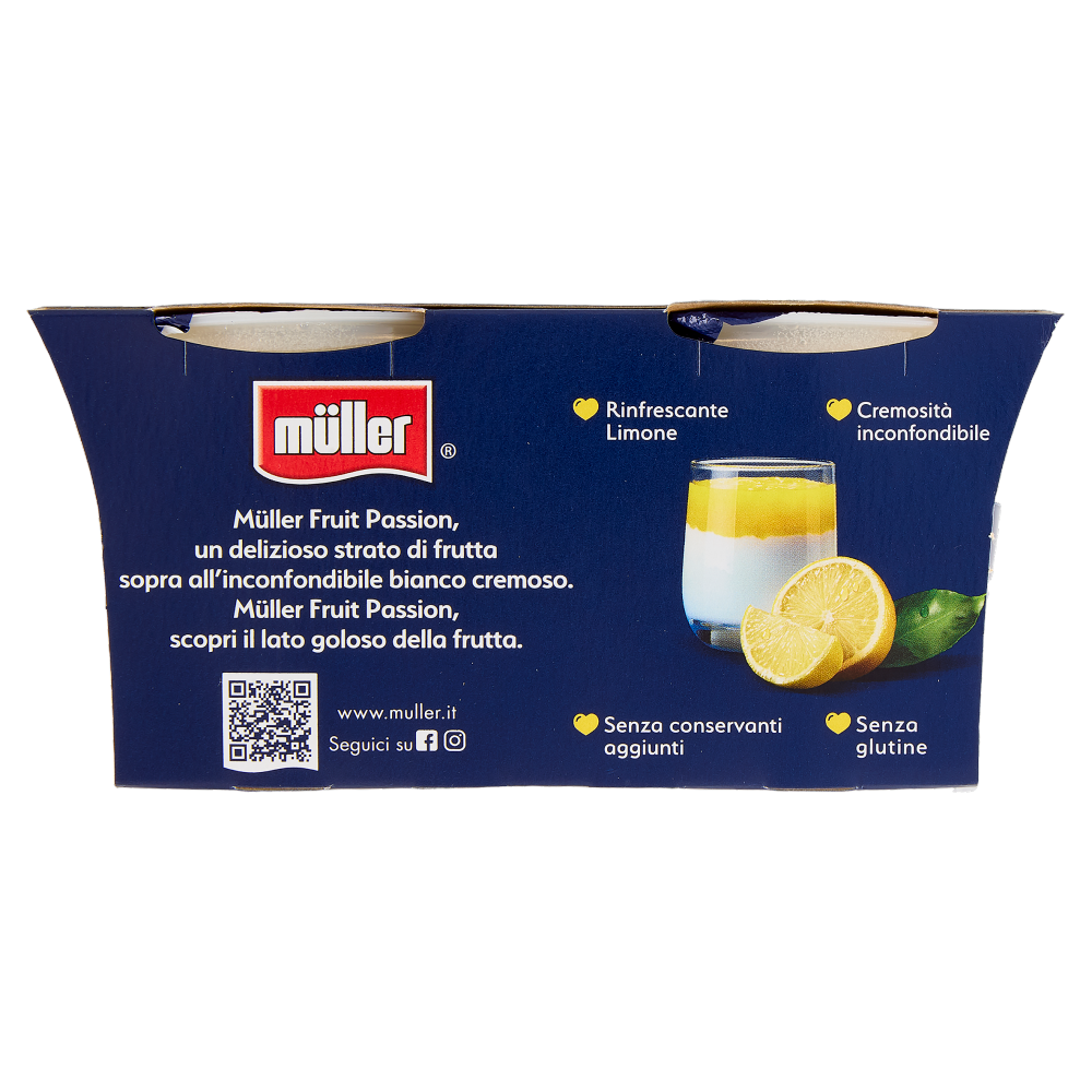 müller Fruit Passion Limone 2 x 125 g | Carrefour