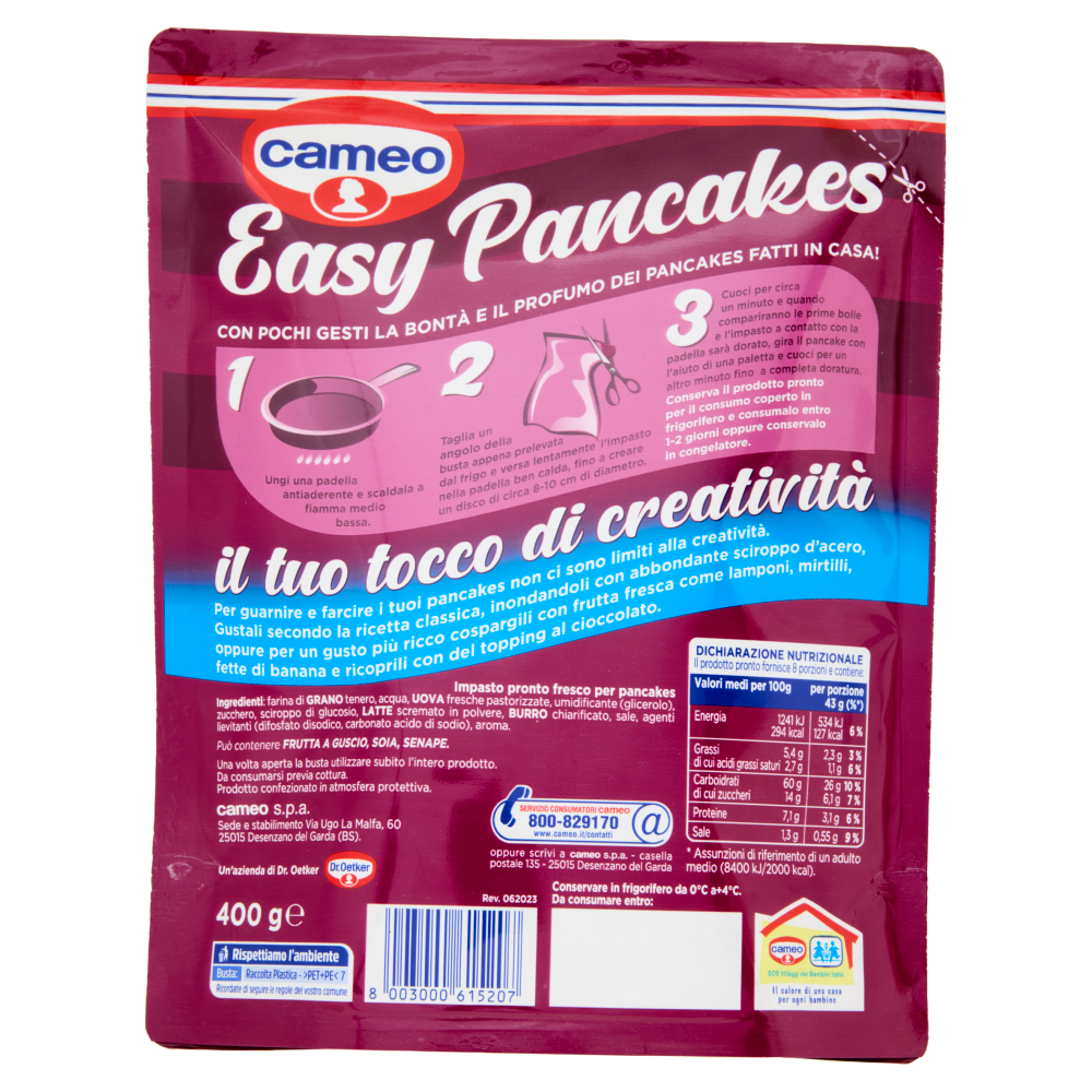 cameo Easy Pancakes 400 g | Carrefour