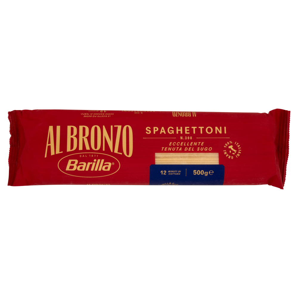 Barilla Al Bronzo Pasta Spaghettoni 500g | Carrefour