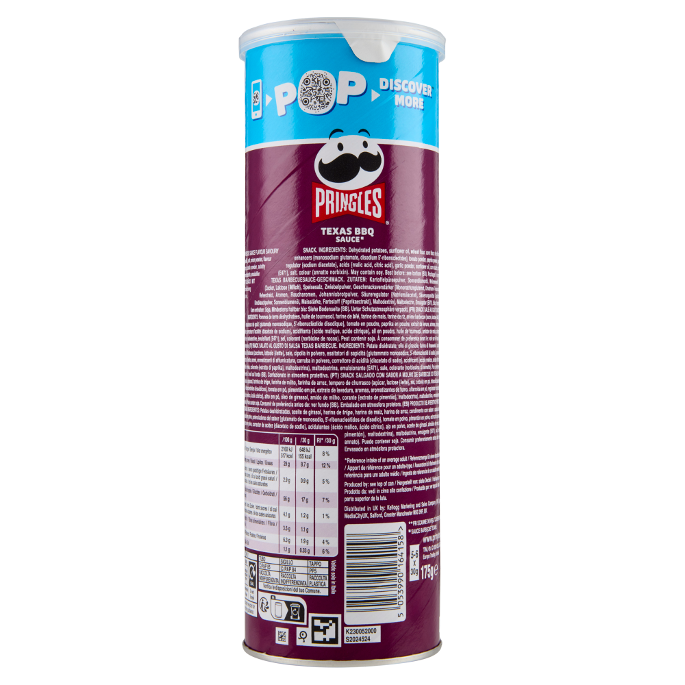 Pringles Texas BBQ Sauce 175 g | Carrefour