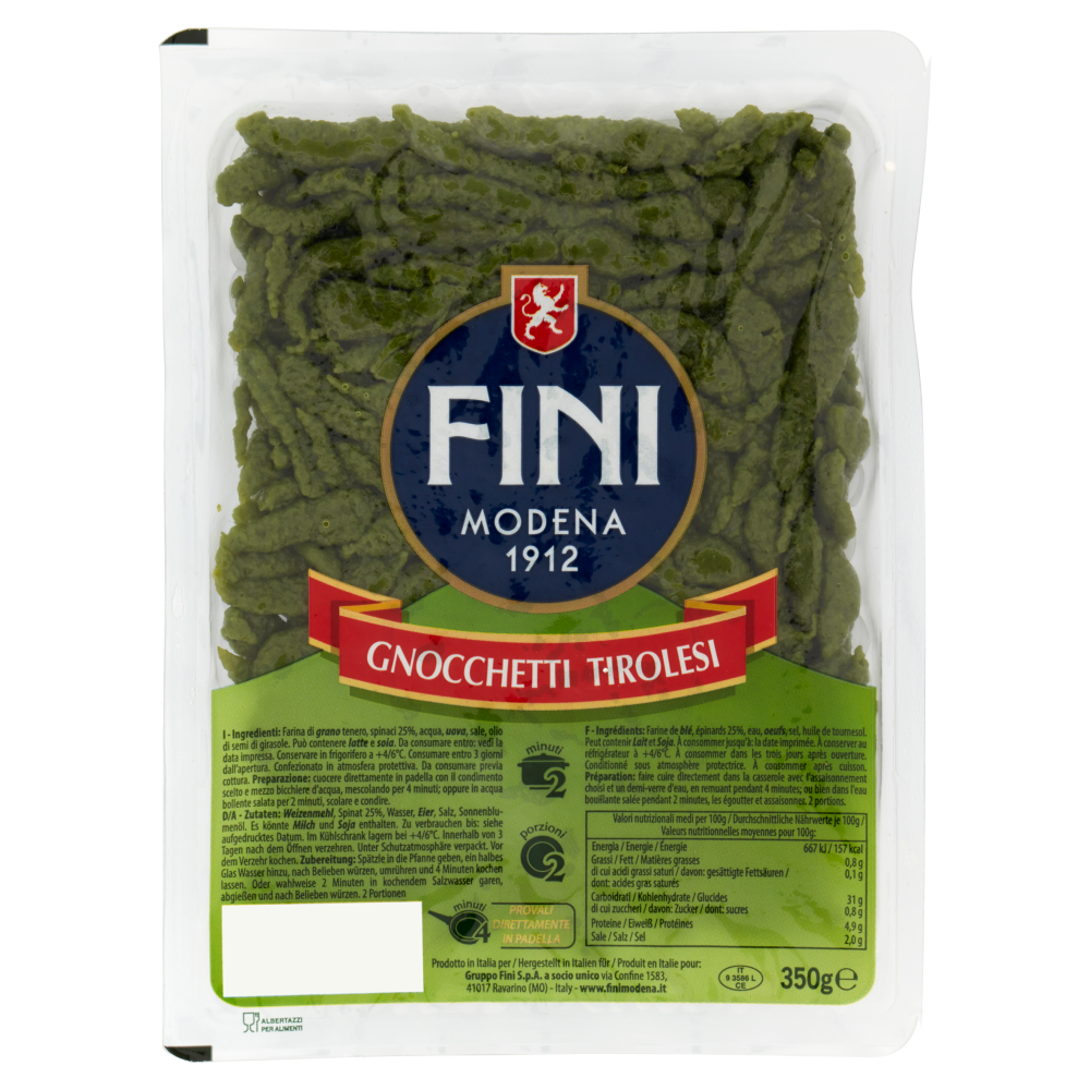 Fini Gnocchetti Tirolesi 350 g | Carrefour