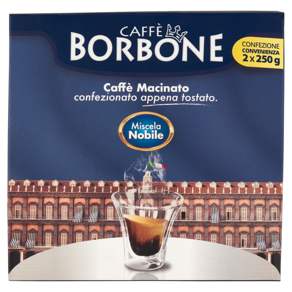 Caffè Borbone Miscela Nobile Caffè Macinato 2 x 250 g | Carrefour