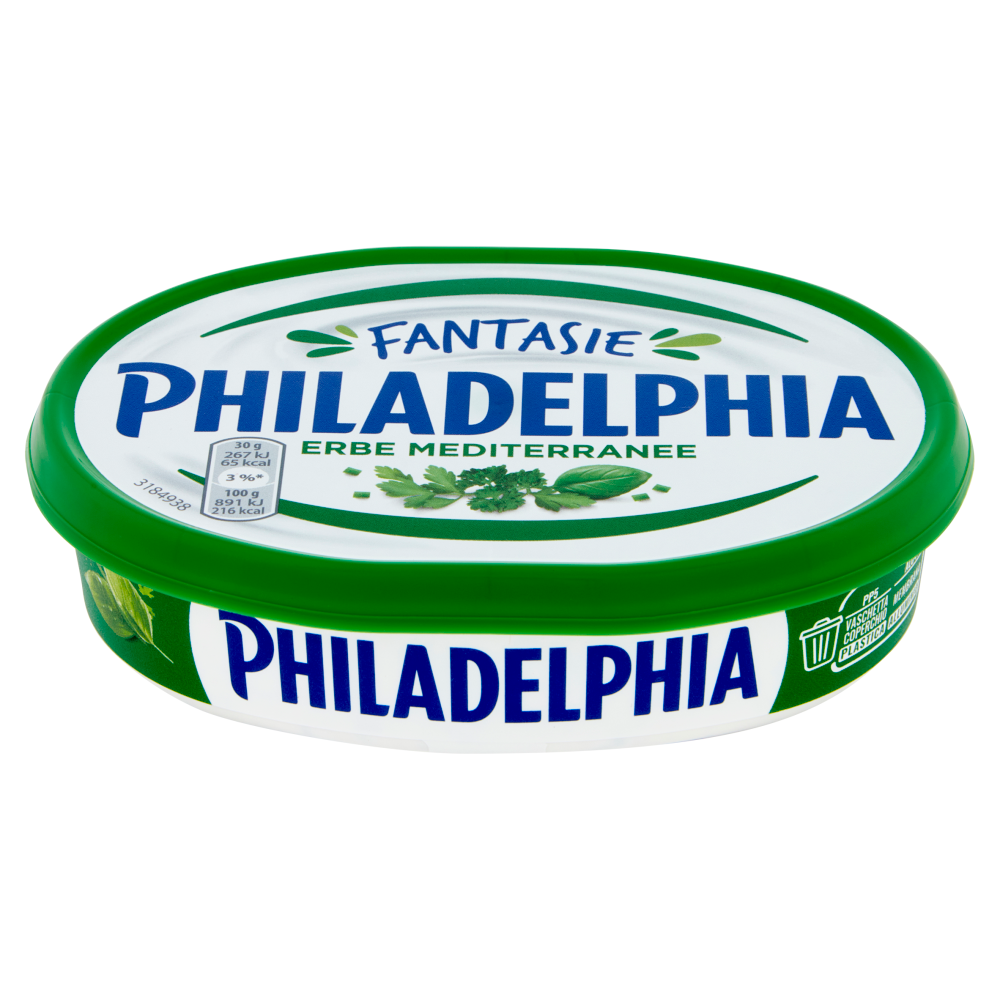 Philadelphia formaggio fresco spalmabile con Erbe Mediterranee - 150 g ...