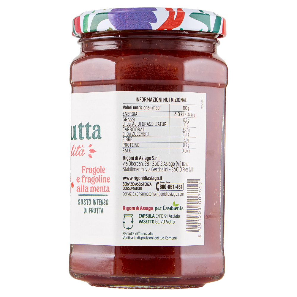 Rigoni di Asiago Fiordifrutta Le Specialità bio Fragole e fragoline ...