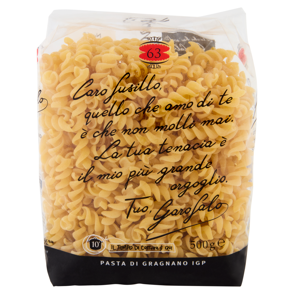 Garofalo Fusilli 63 Pasta di Gragnano IGP 500 g | Carrefour
