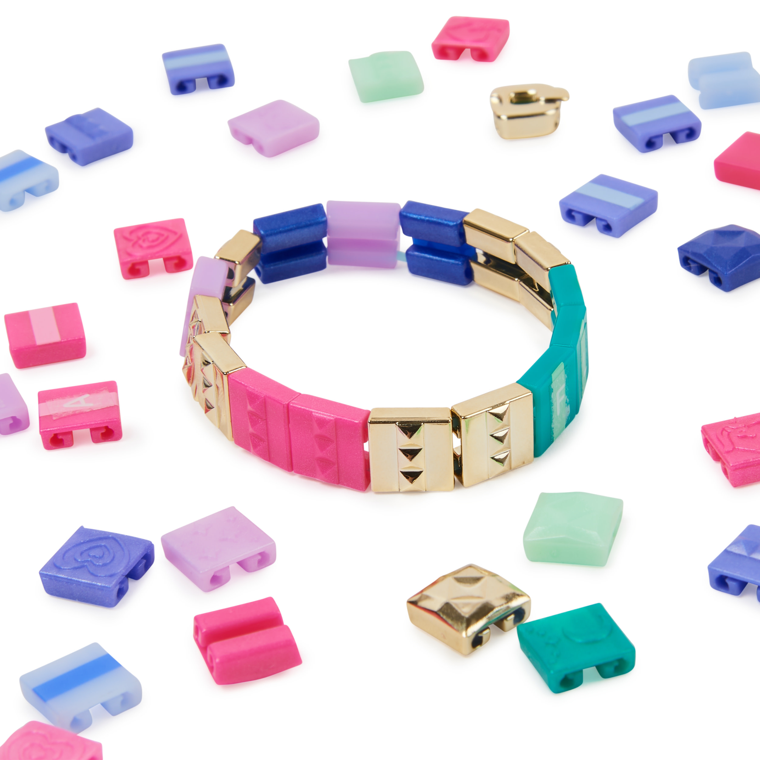 Cool Maker , Macchina Crea Braccialetti, con 170 Perline alla Moda e 20 Elastici, Crea fino a 10 ...