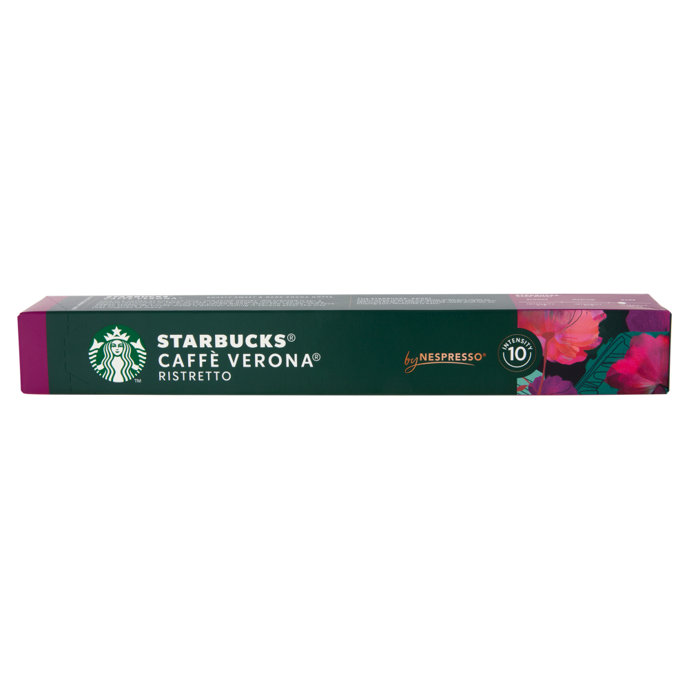 STARBUCKS Caffè Verona by Nespresso Caffè espresso 10 capsule 55 g ...