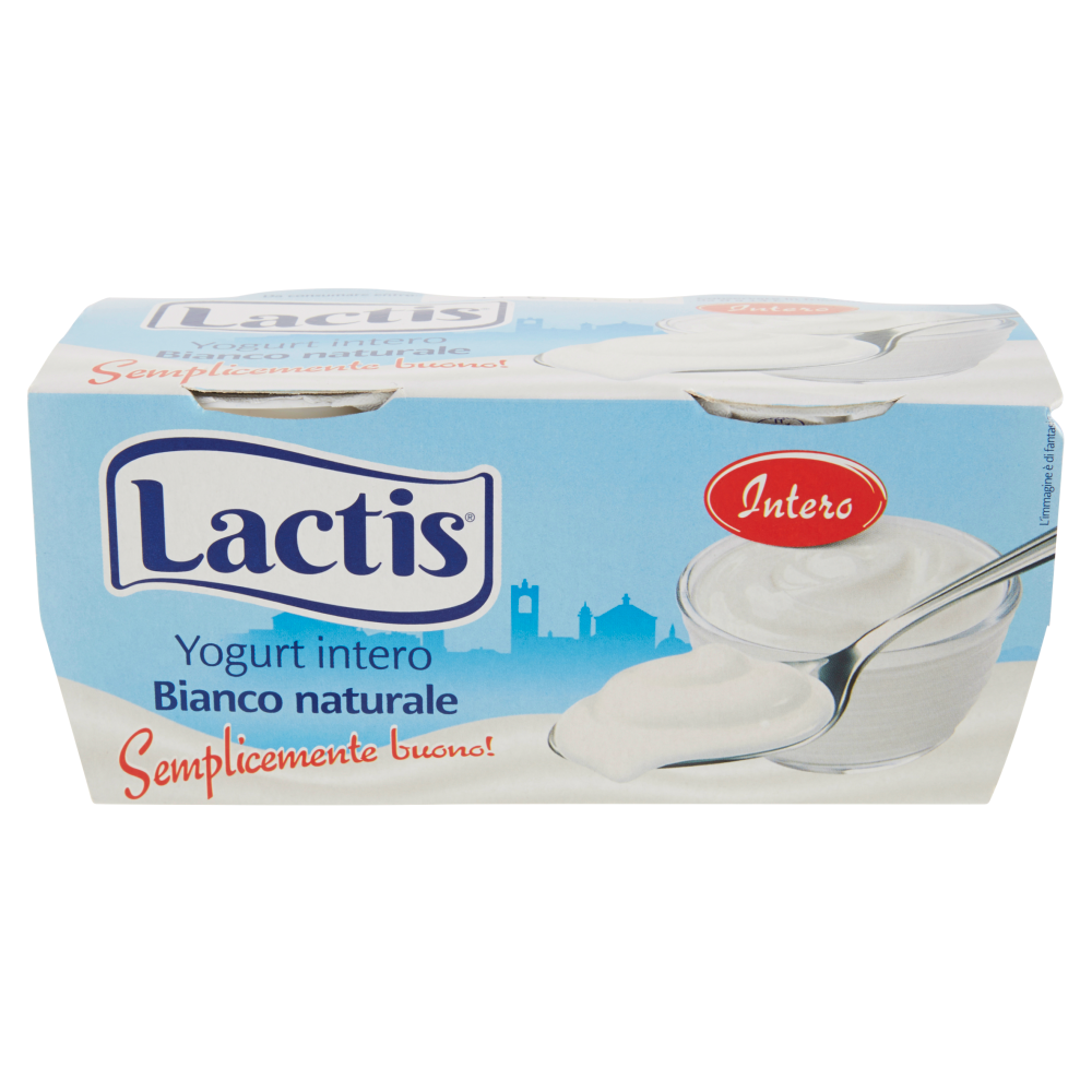 Lactis Yogurt intero Bianco naturale 2 x 125 g | Carrefour