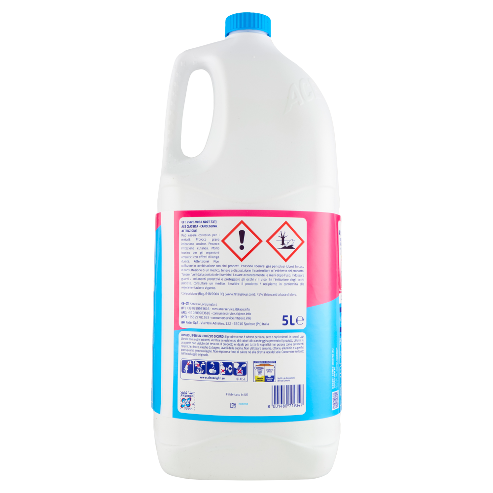 Ace Candeggina Classica 5 L | Carrefour