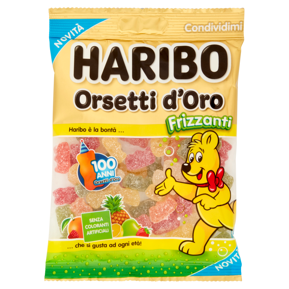 Haribo Orsetti d'Oro Frizzanti 150 g | Carrefour