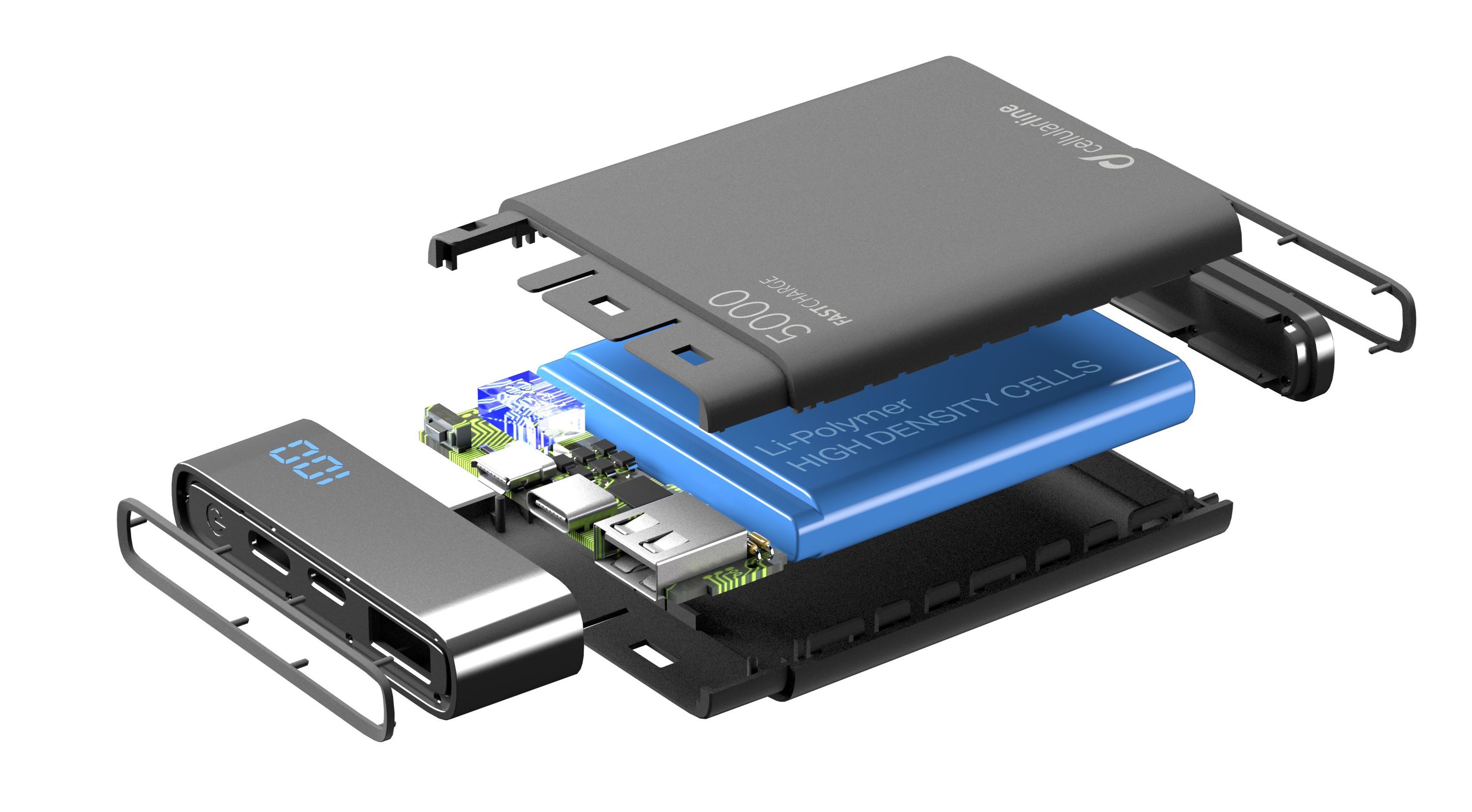 Cellularline Power Bank MANTA 5000: caratteristiche e prezzo | Carrefour