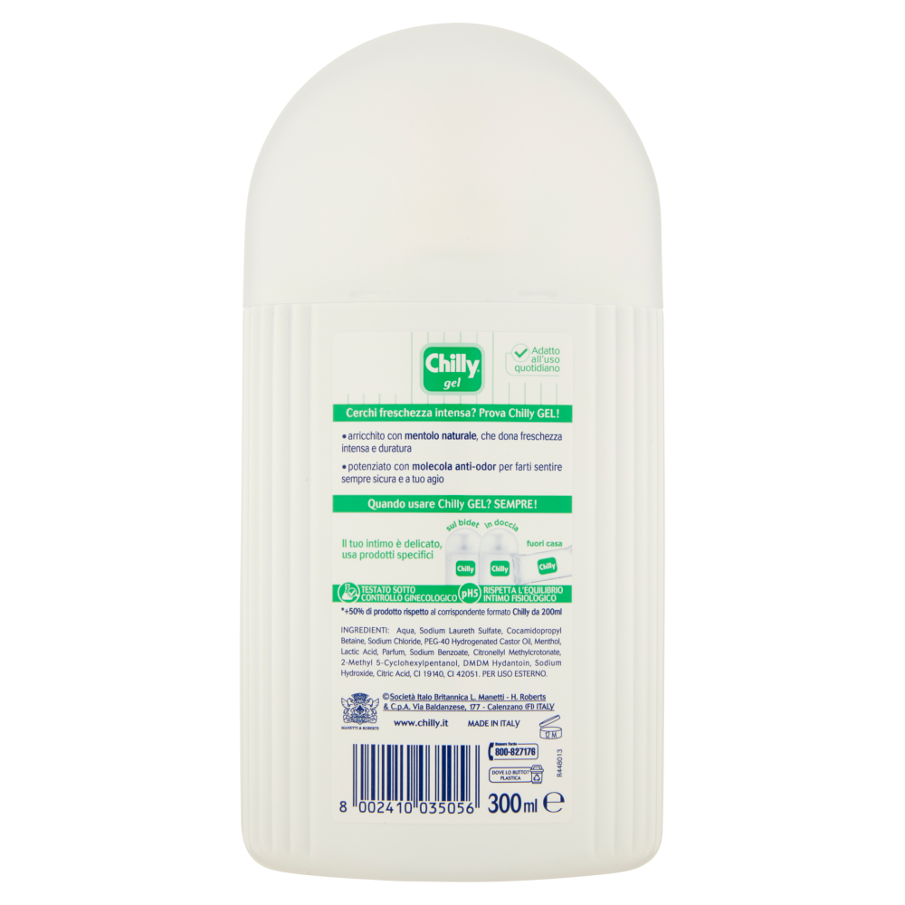 Chilly gel detergente intimo 300 ml | Carrefour