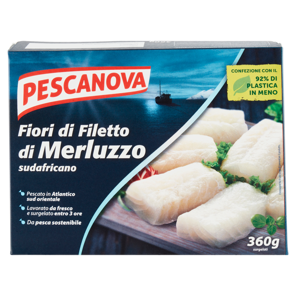 Pescanova Fiori di Filetto di Merluzzo sudafricano surgelati 360 g ...