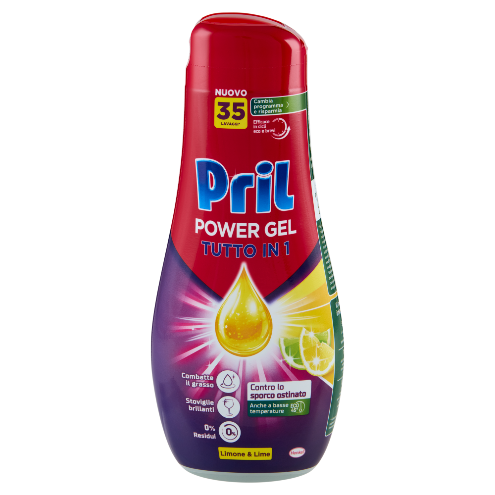 PRIL Tutto In 1 Gel Limone 630ml Carrefour
