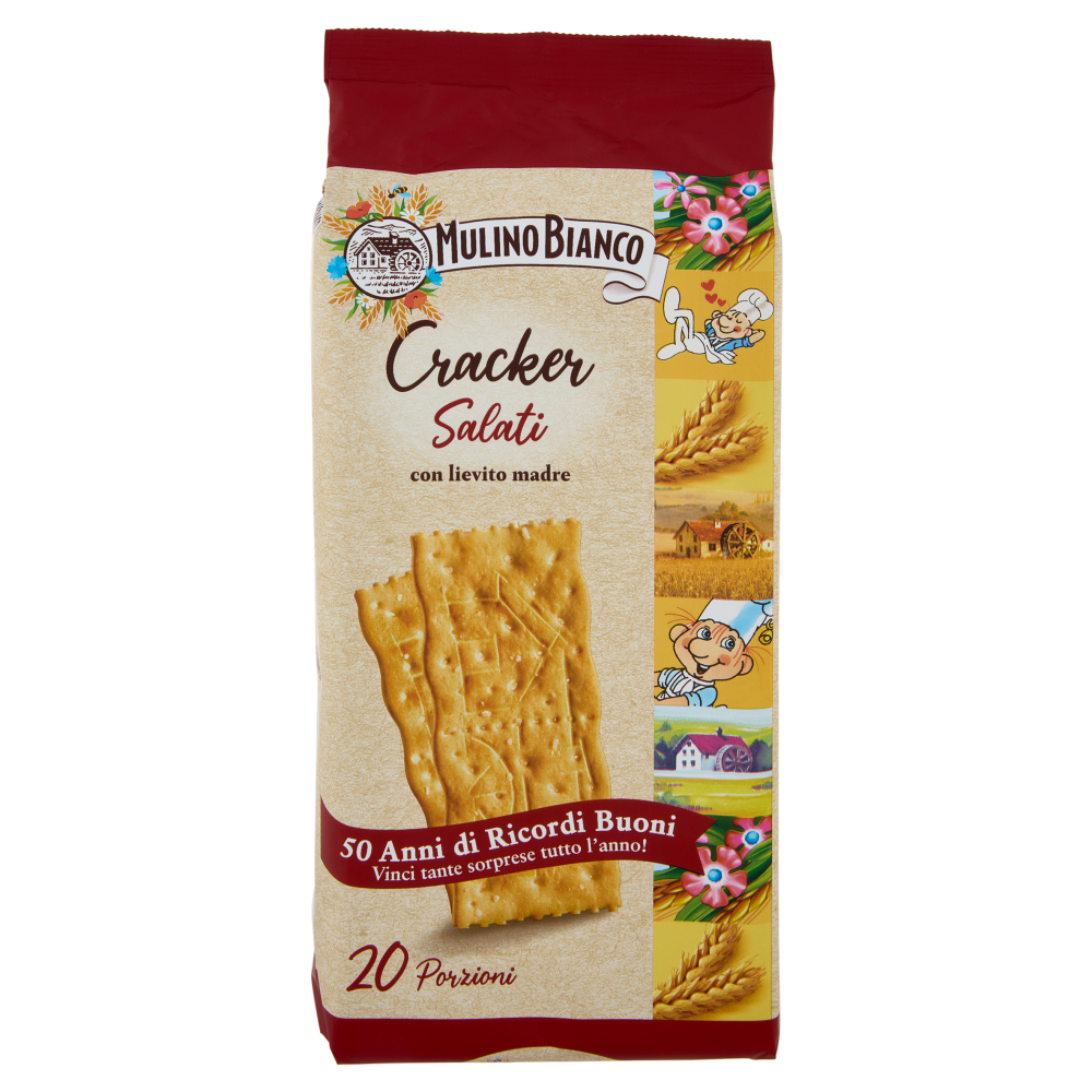 Mulino Bianco Cracker Salati con Farina Sostenibile 500g | Carrefour