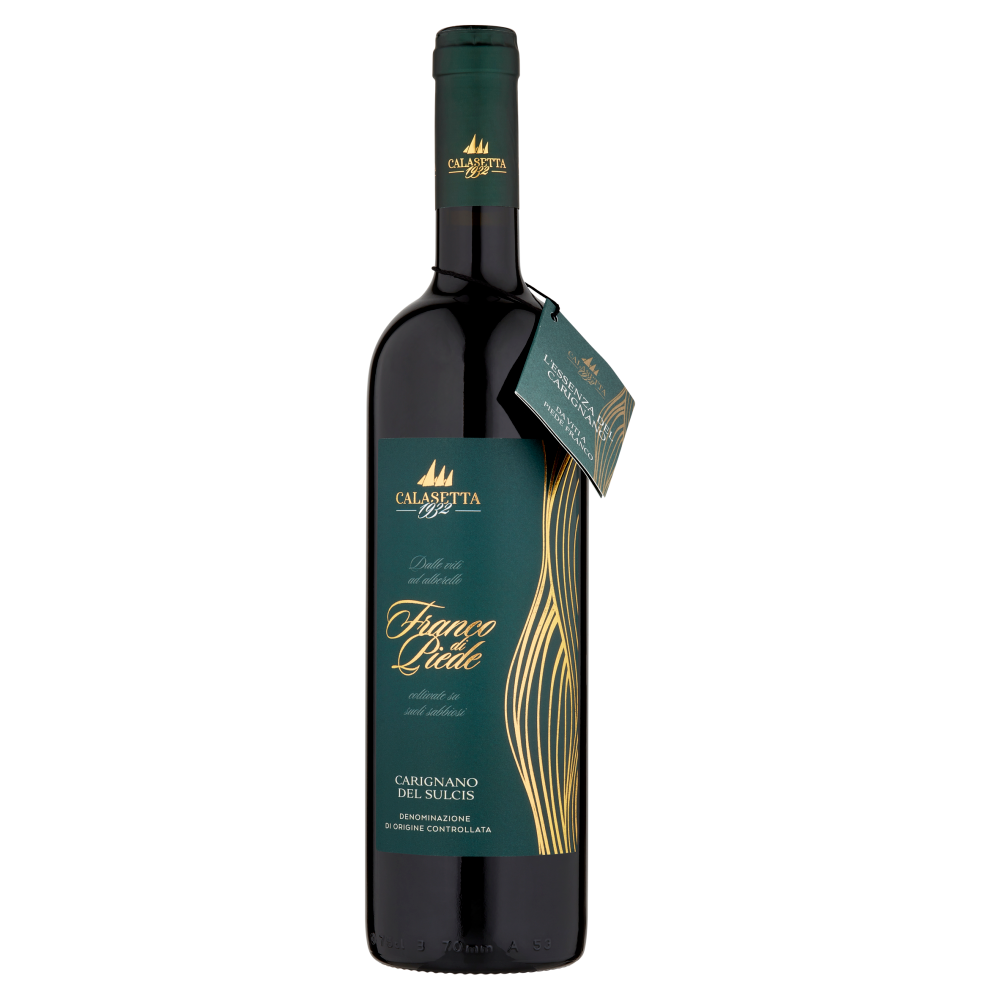 Calasetta Franco di Piede Carignano del Sulcis DOC Sardegna 750 ml ...