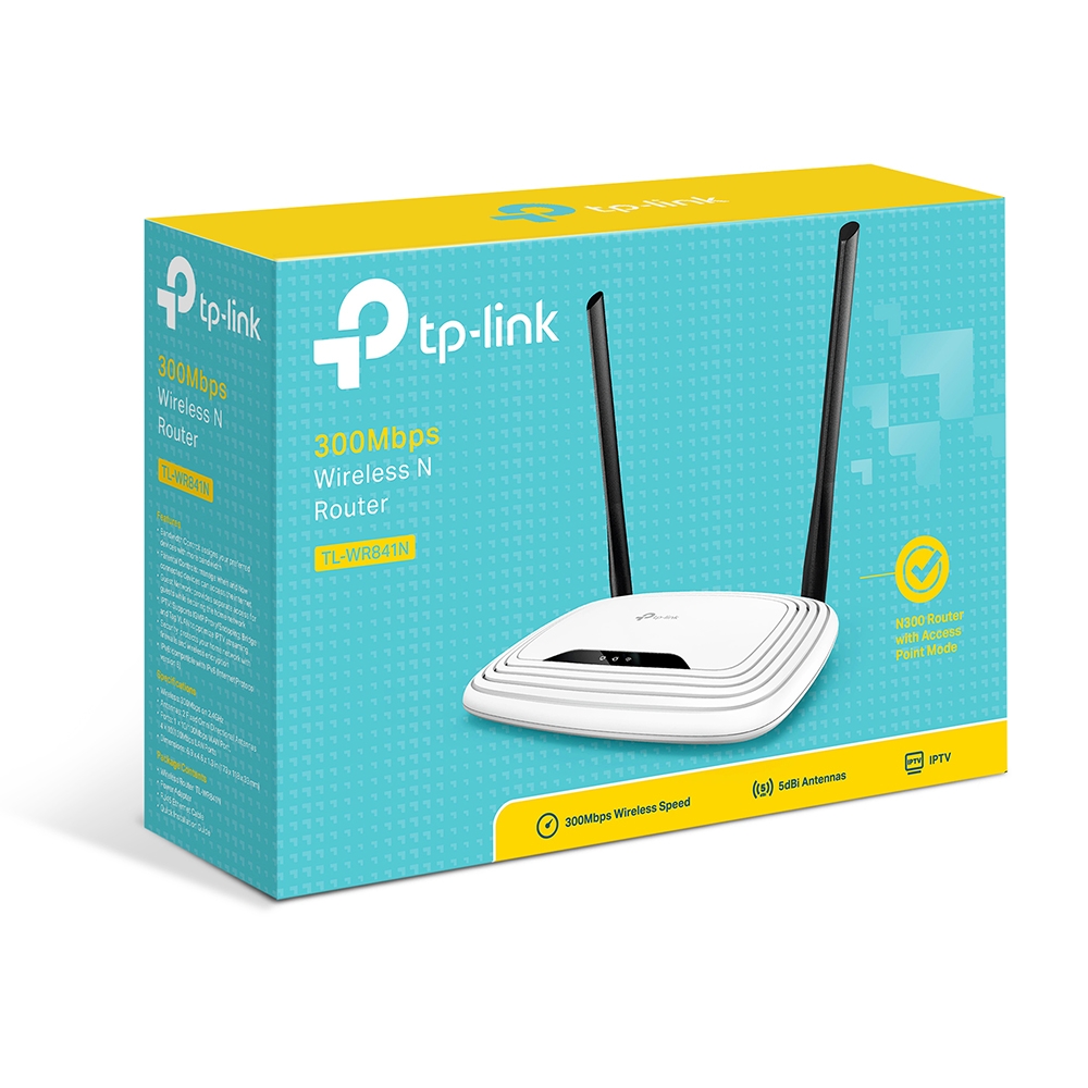 TP-Link TL-WR841N router wireless Fast Ethernet Banda singola (2.4 GHz ...