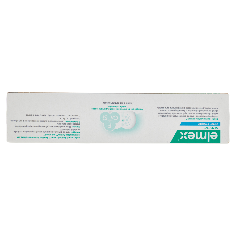 elmex dentifricio Sensitive Gentle White Sbiancante denti sensibili 75 ...